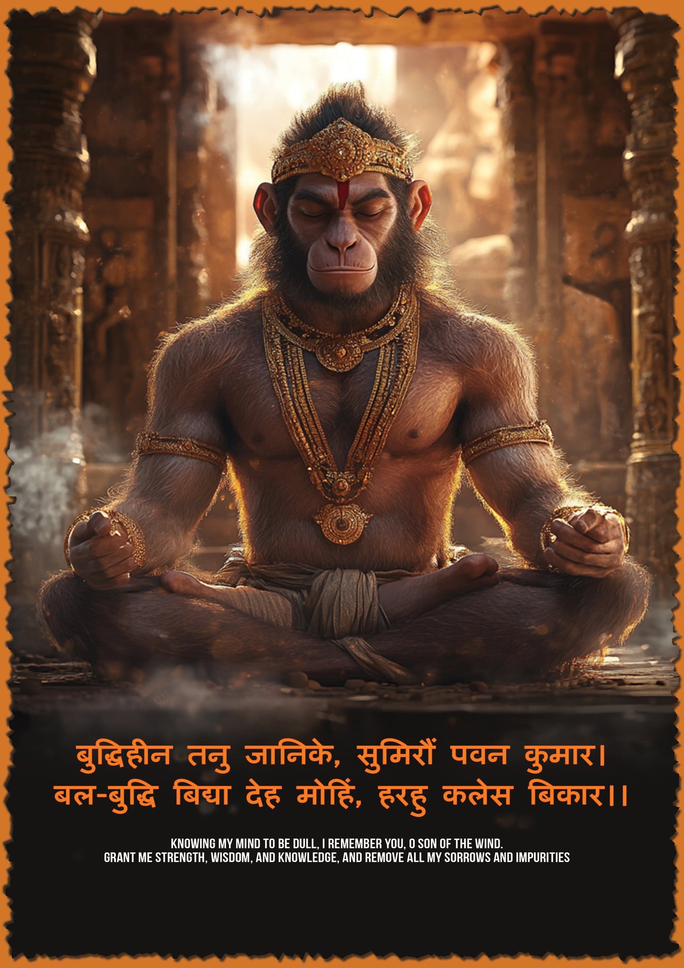 HANUMAN JI POSTER – Inkyprinty.in
