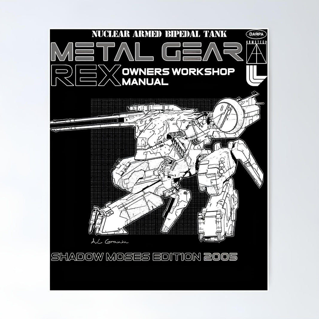 Metal Gear Solid Metal Posters – Inkyprinty.in
