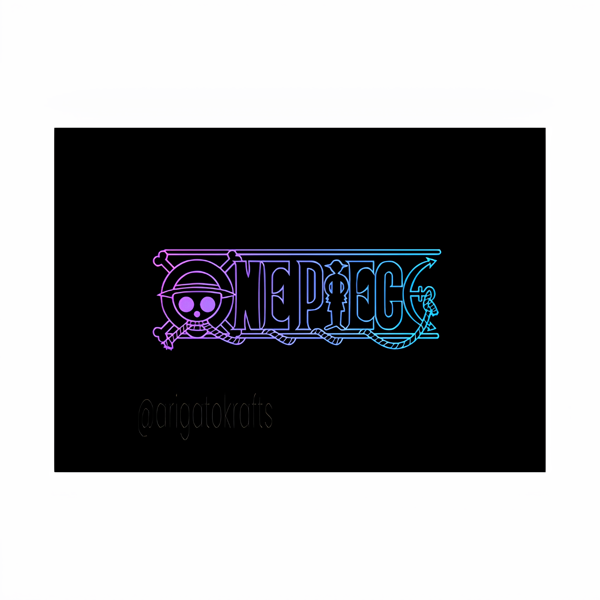 One Piece Logo Poster – Inkyprinty.in