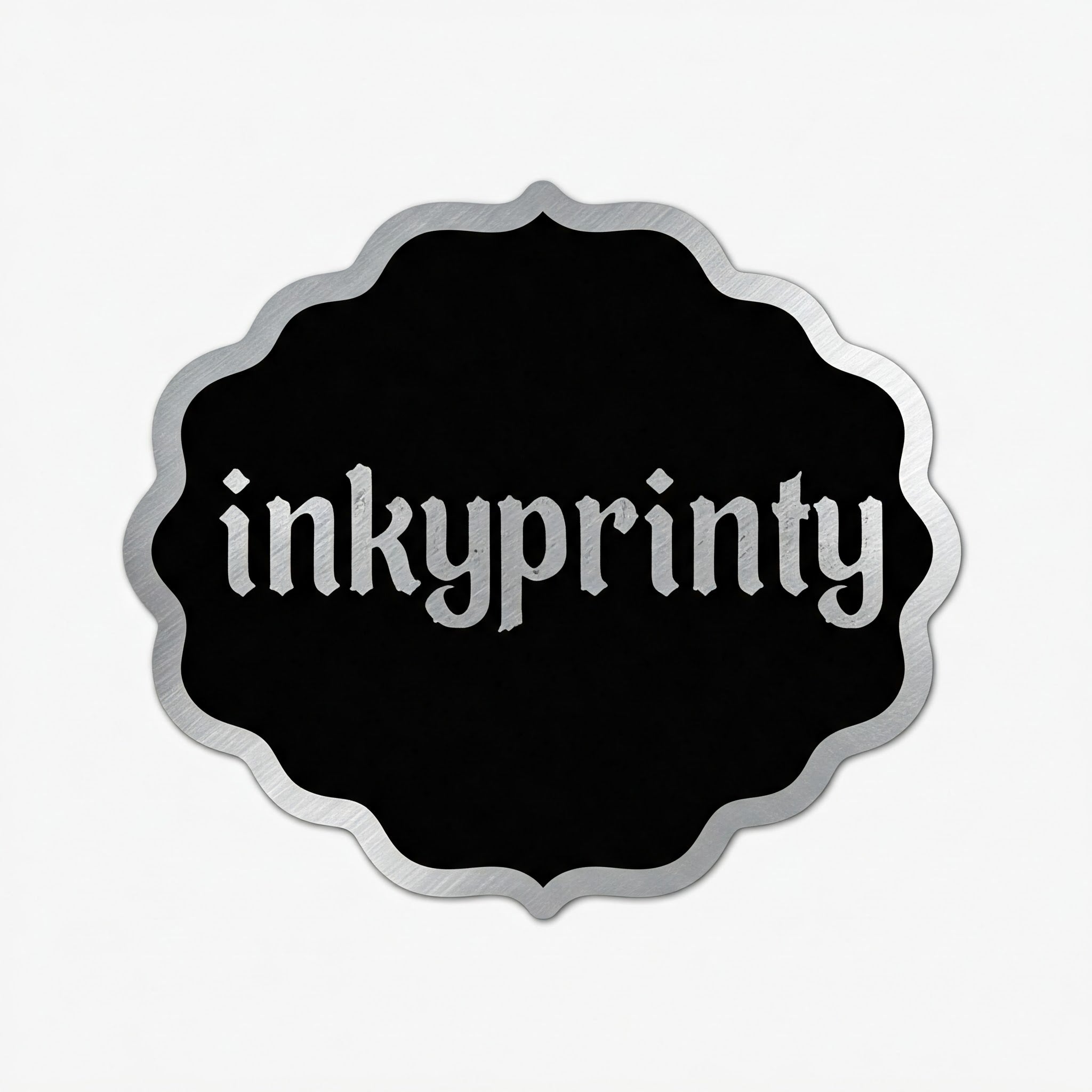 Custom Shape Cut Sticker – Inkyprinty.in